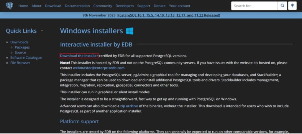 Como instalar o PostgreSQL no Windows – Savepoint